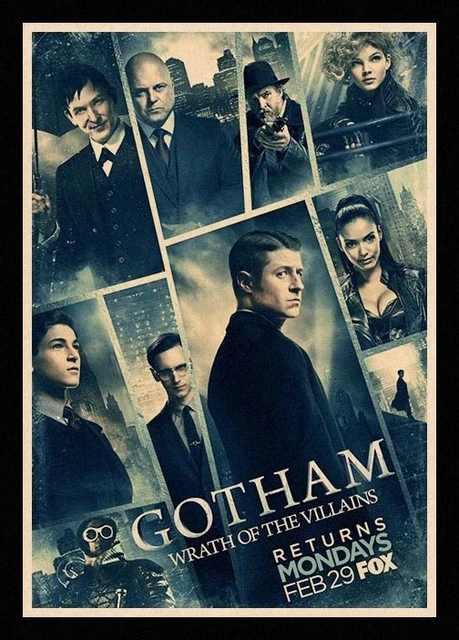 Gotham Tv Show Fox Poster