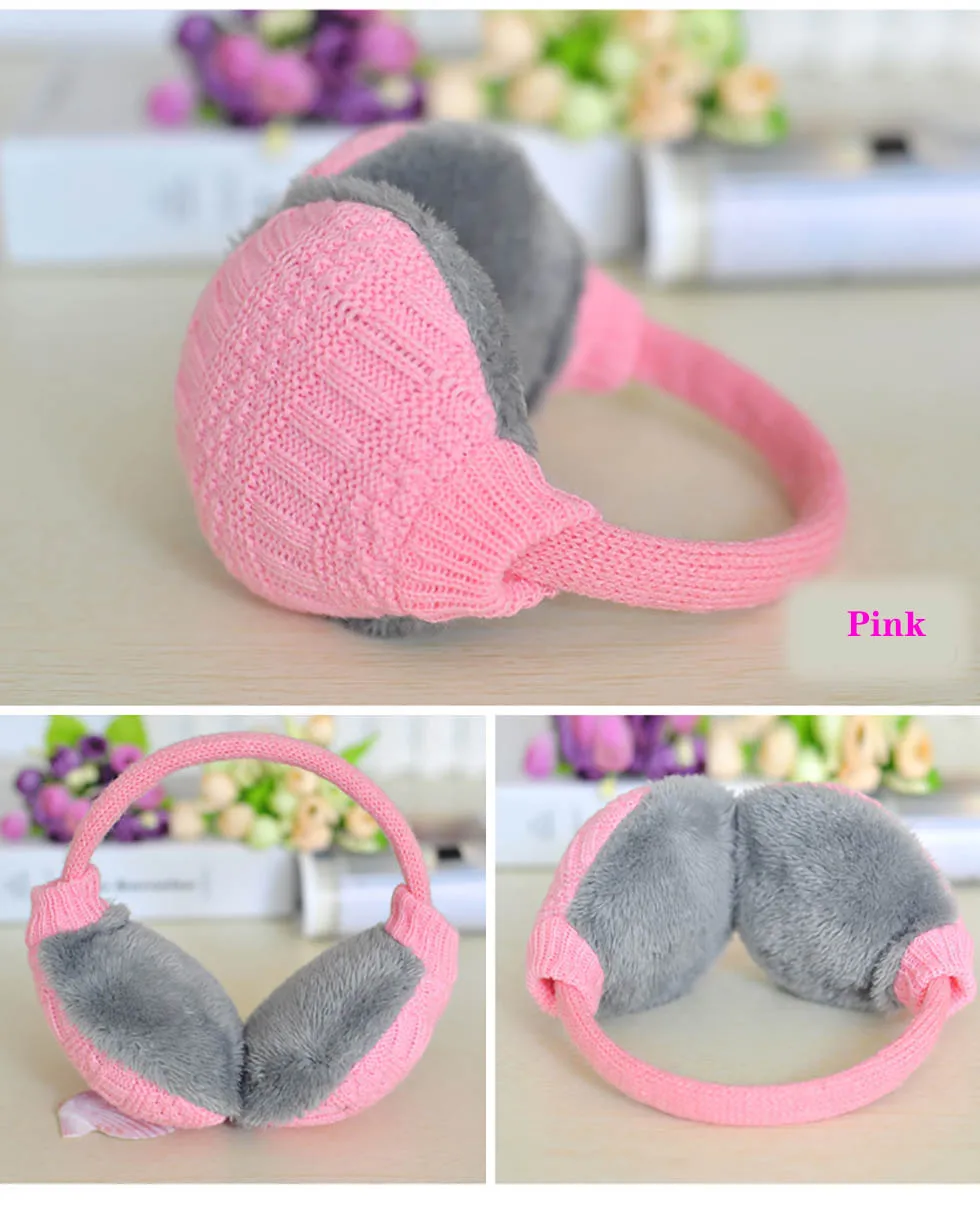 Calymel,, зимние унисекс наушники, женские теплые вязаные наушники ...