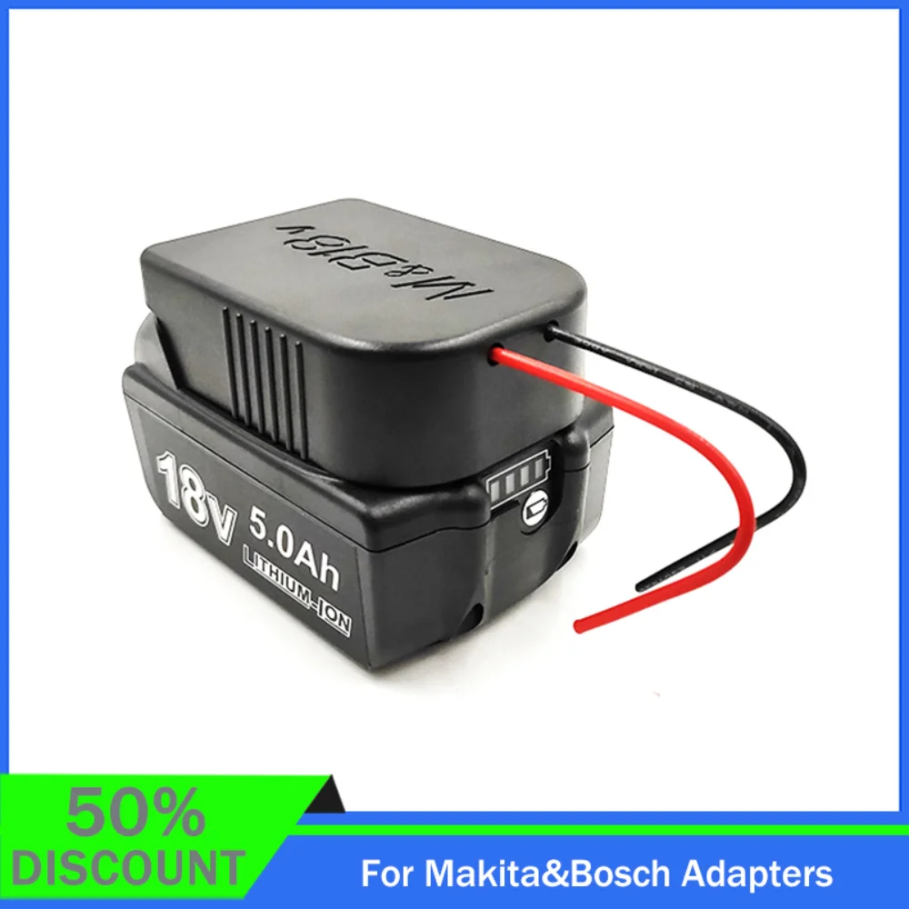 For Makita&Bosch Adapters 18V Battery Power Connector Adapter Dock ...