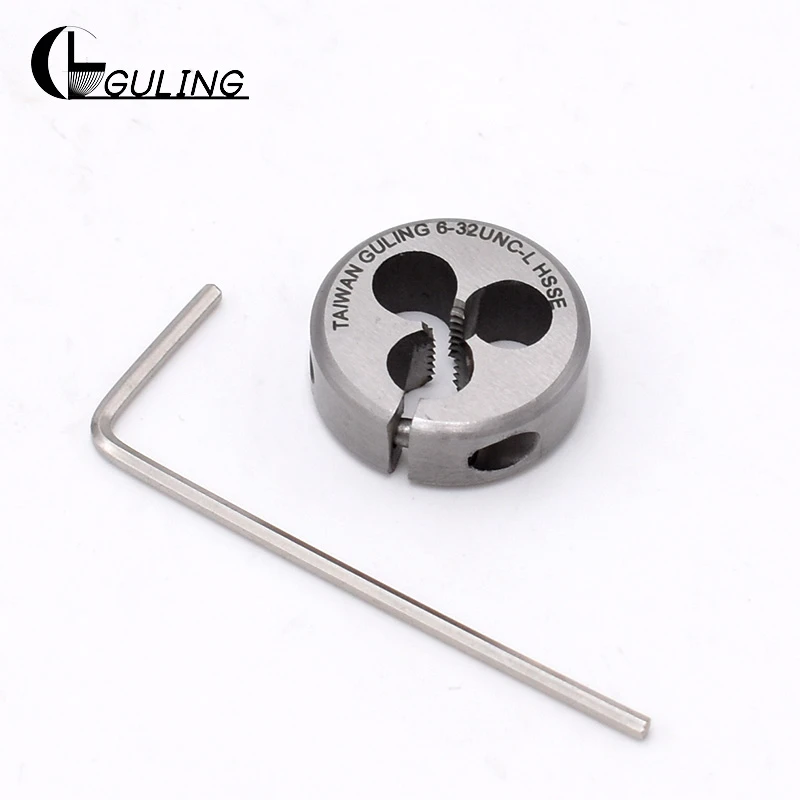 HSS Round Die 7/8-9 x 2 O.D tillescenter Cutting Tools Threading Dies