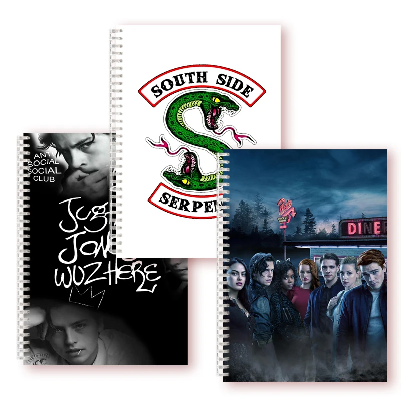Riverdale-A4-Spiral-Binder-Notebook-Cartoon-South-Side-Serpents-Betty ...