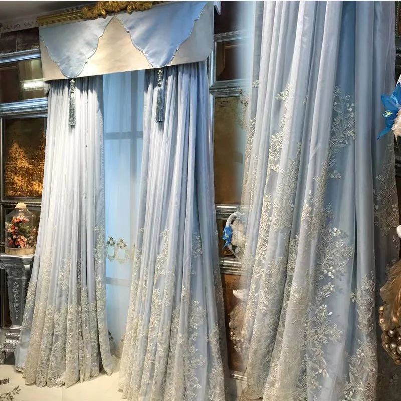 Romantic Bedroom Drapes | Embroidered Drapes – Gflashy