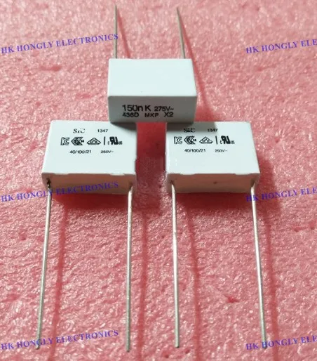 10PCS 150n 220n 330n 470n K 275V 436D MKP X2 0.15UF 0.22UF 0.33UF 0 ...
