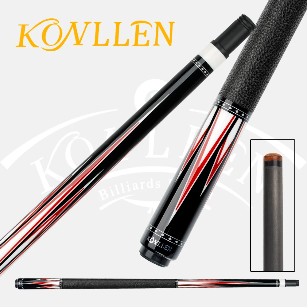 Konllen Pool Cue 13Mm Koolstofvezel As 4 Stuks In 1 Handgemaakte ...