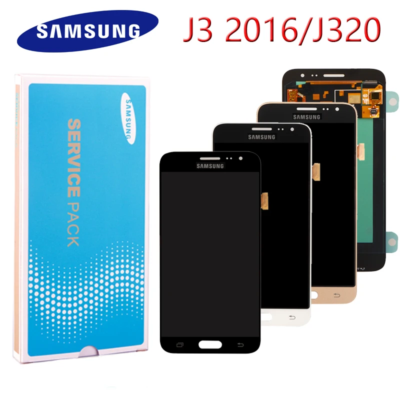 Original 5,0 "LCD para SAMSUNG J3 2016 LCDDisplay J320 J320F LCD ...