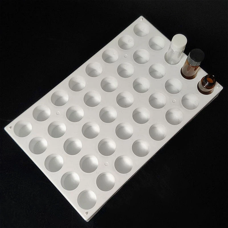 Plastic Chromatography Vial Stand For Place 40 Vials 10 Ml / 20 Ml ...