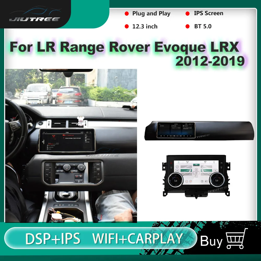 12.3 Inch Android Px6 Car Radio For Land Rover Evoque L551 L538 2012 ...