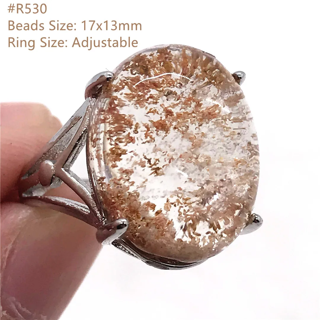 Natural-Ghost-Phantom-Quartz-Ring-For-Women-Lady-Man-Gift-Wealth ...