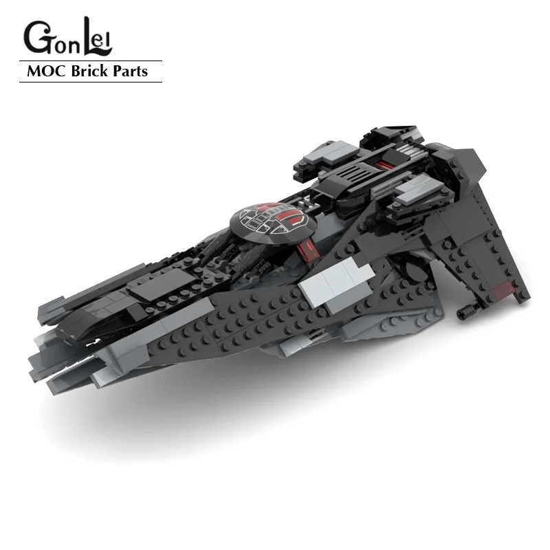 411Pcs Parts Night Buzzard Knights of Kylo Ren Transport Ship MOC ...