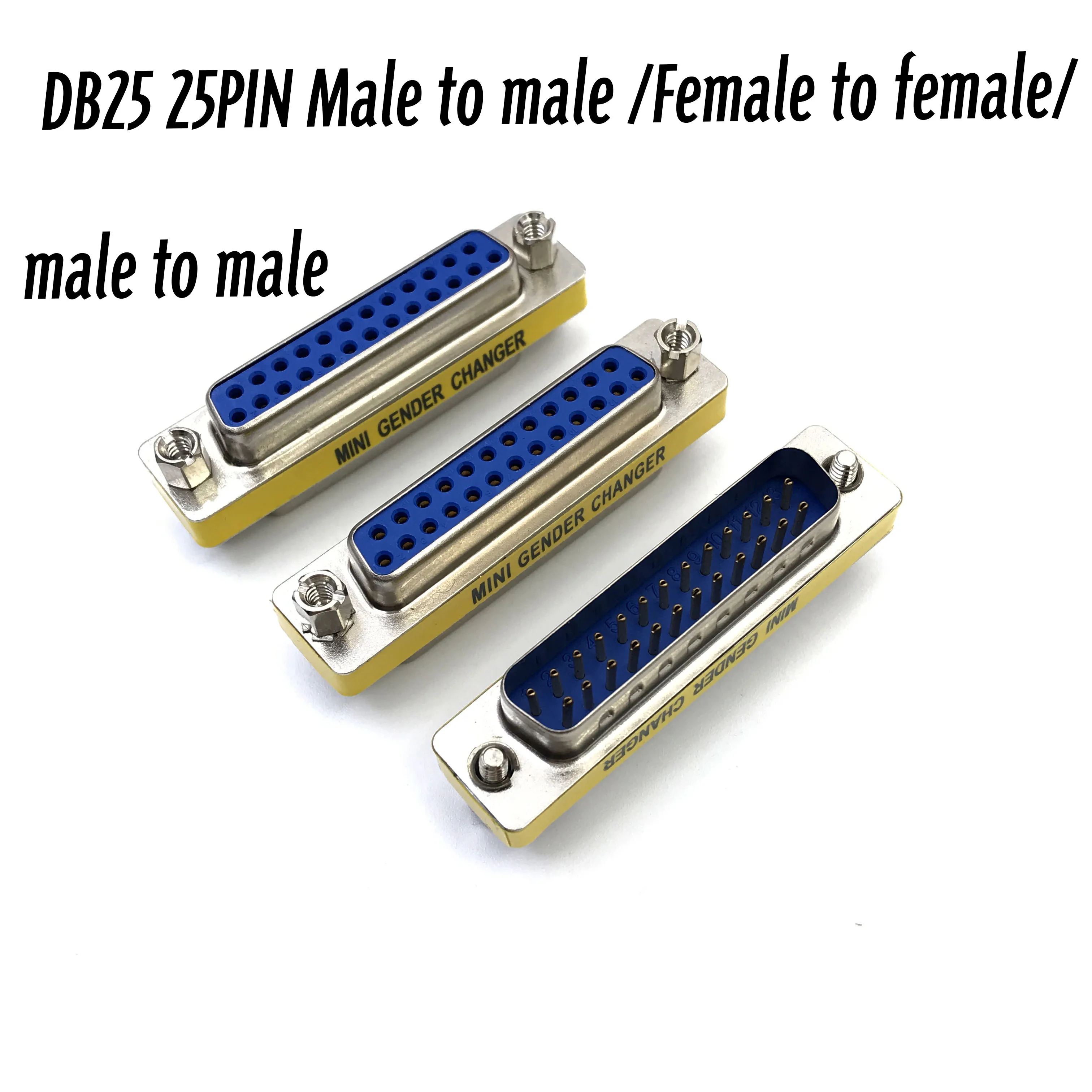 DB25 25pin female to female/male to male RS232 serial port com ...