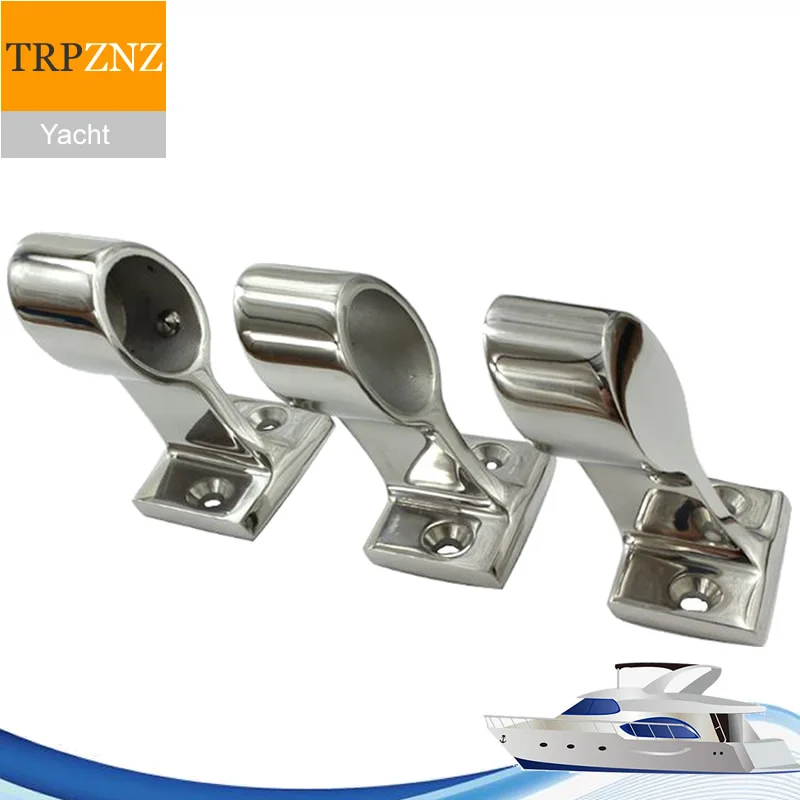 316 stainless steel boat railing bracket, Armrest base, Pipe tube clamp ...