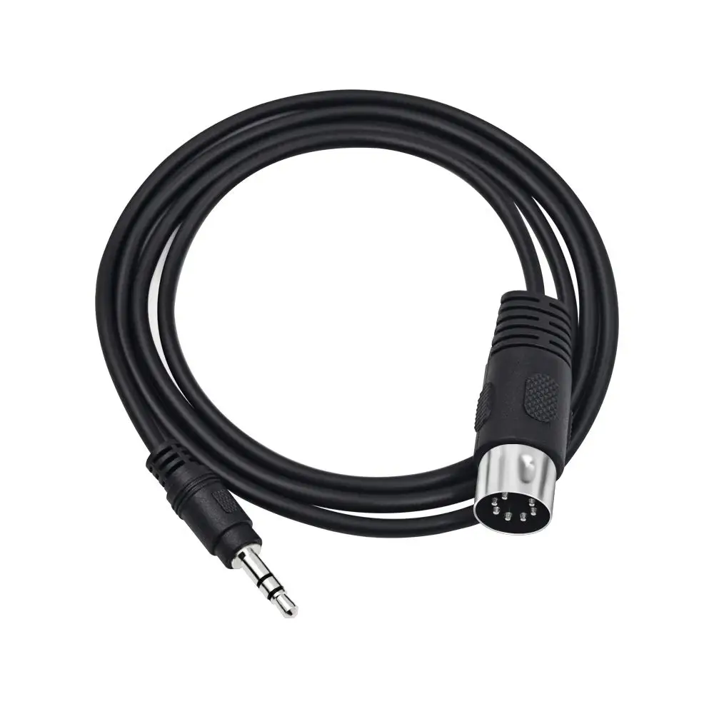 7pin-DIN-Cable-7-Pin-Din-Male-to-3-5mm-1-8in-Stereo-Male-Professional ...
