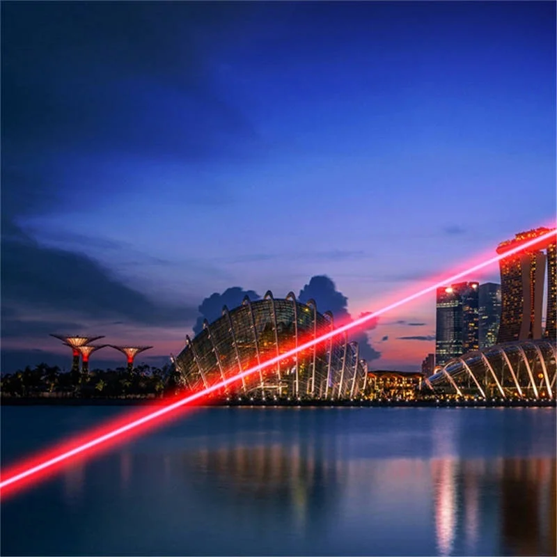 Burning Red Laser Torch Pointer Most Powerful Military Grade - BeamQ