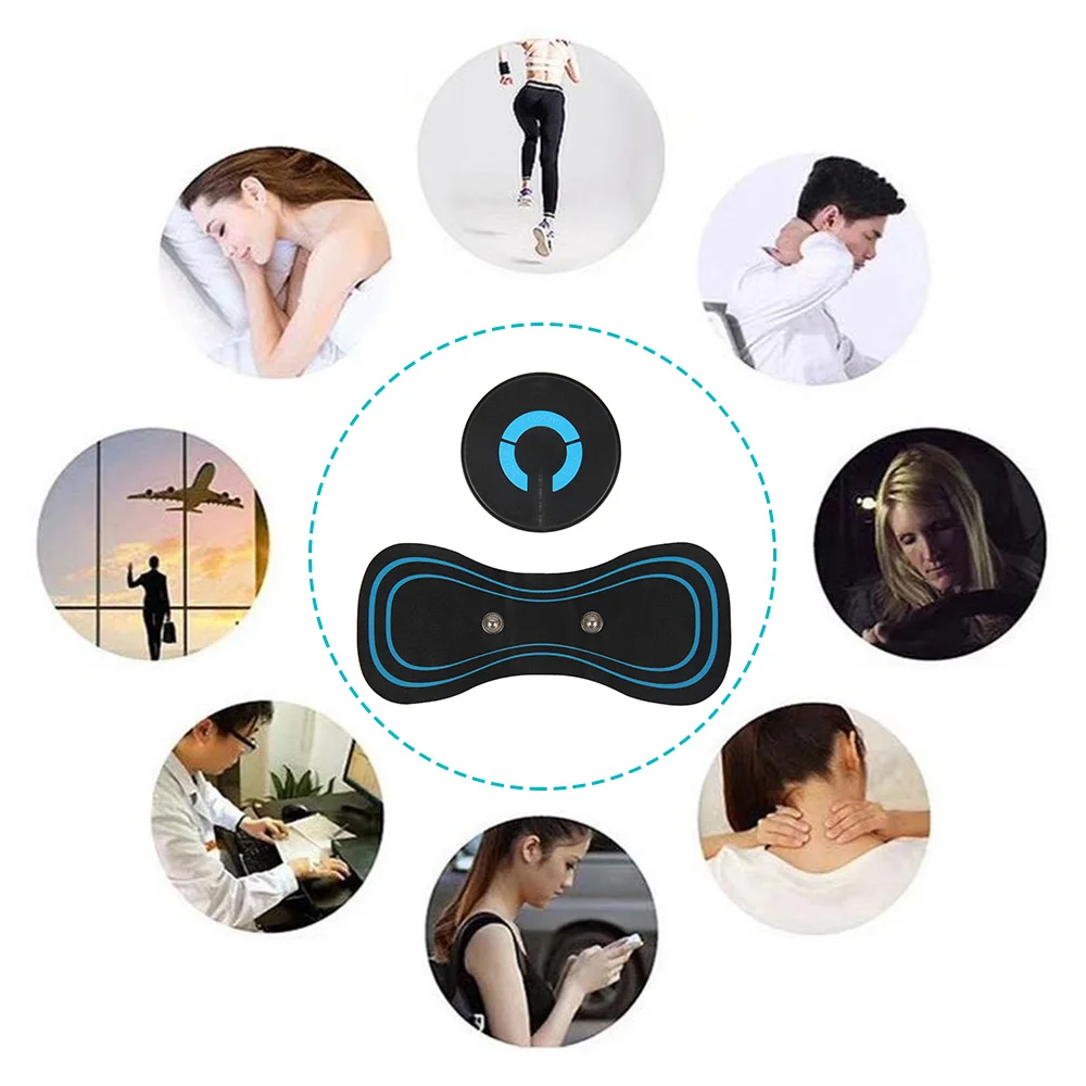 Masseur électrique Portable pour le cou et la colonne vertébrale, Mini ...