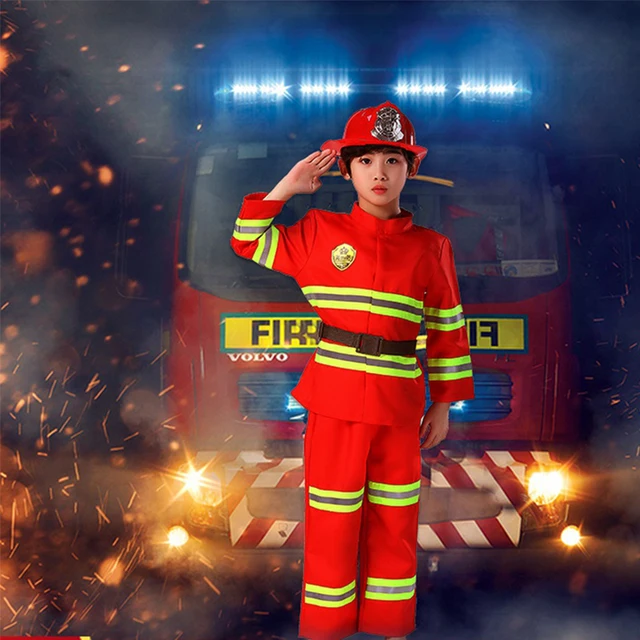 Cosplay Kids Firefighter Costumes - AllCosplay.com