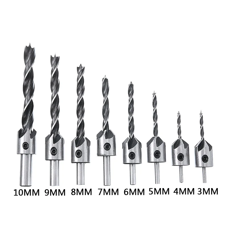 Tapered Drill Bit For Steel