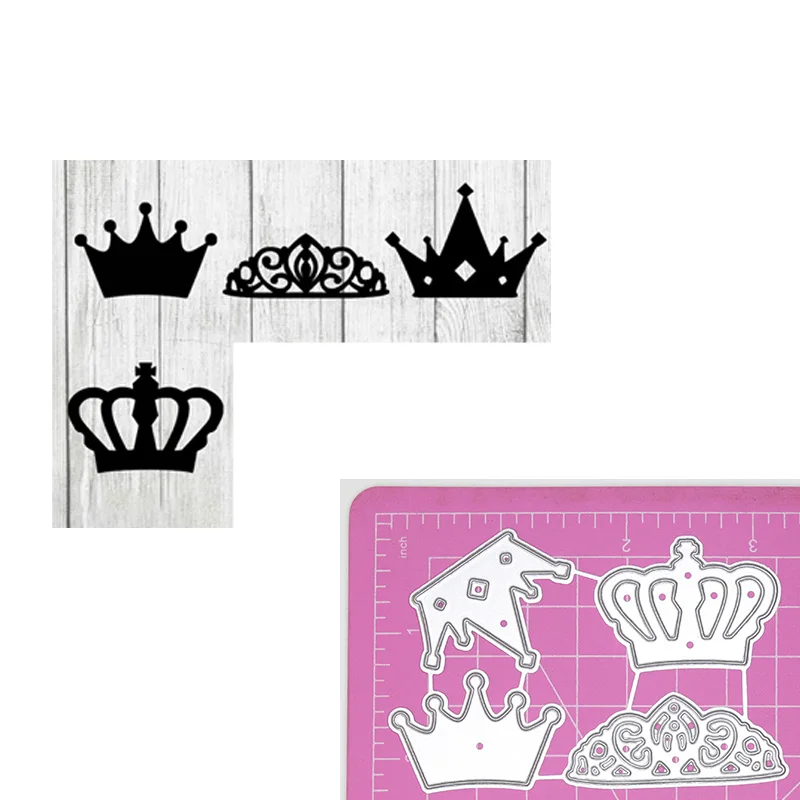 Princess Crown Stencil