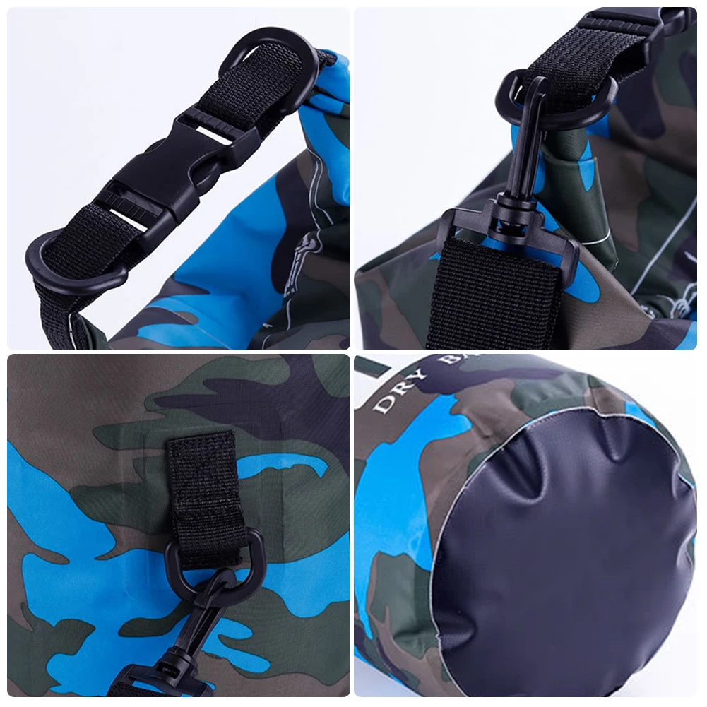 Bidon-sac étanche,Sac sec étanche en PVC pour hommes et femmes,sac à dos pliable pour activités ...