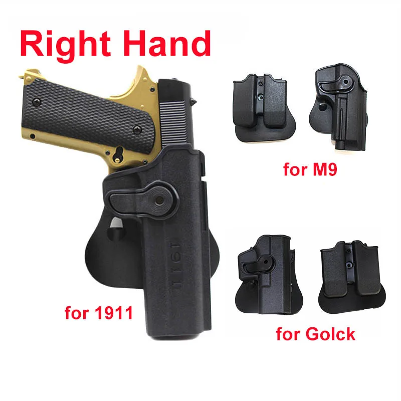 Военная IMI кобура для пистолета для кольта 1911 Glock 17 19 Beretta M9 ...