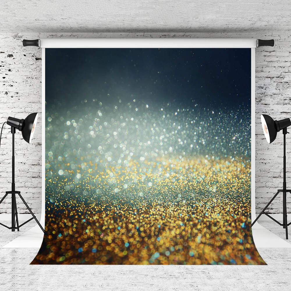 VinylBDS Abstract Portrait Photography Background Gold Little For Party ...