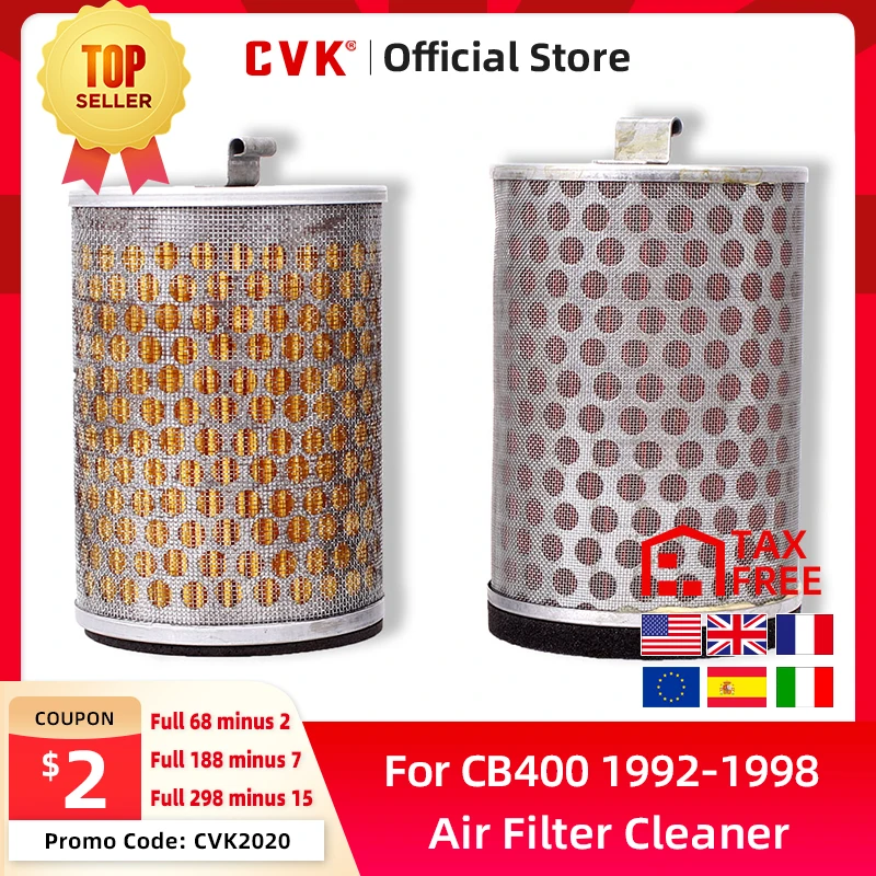 CVK w celu uzyskania filtr powietrza Cleaner elementem dla Honda CB400 ...