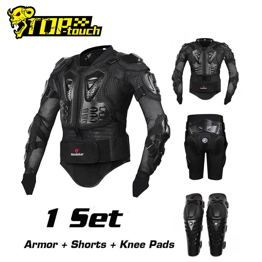 HEROBIKER Motorcycle Protection Motorcycle Armor Moto Protective Gear ...
