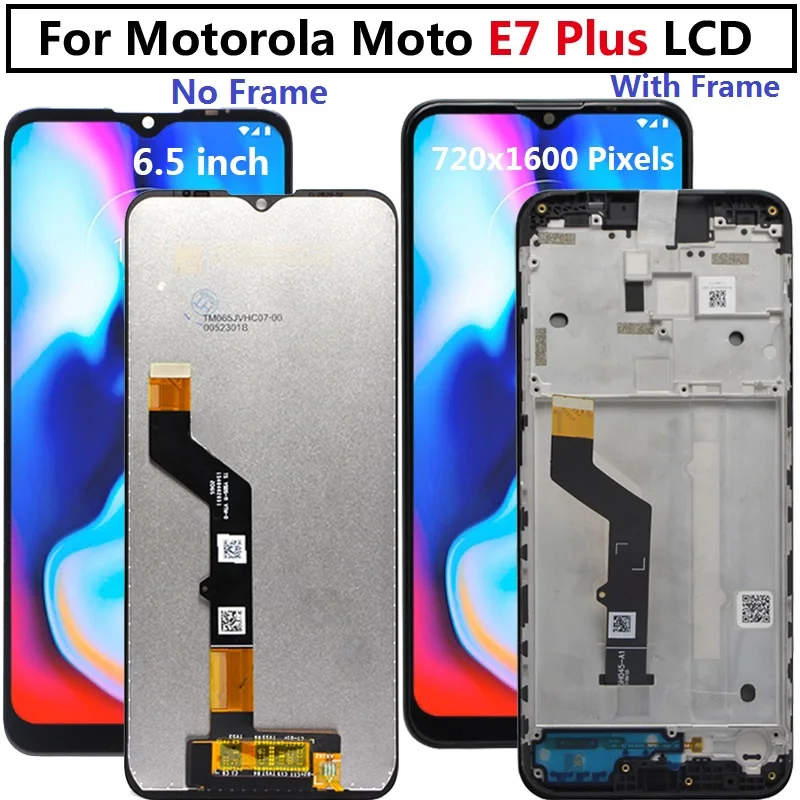 original-for-Motorola-Moto-E7-Plus-lcd-with-Frame-display-touch-screen ...