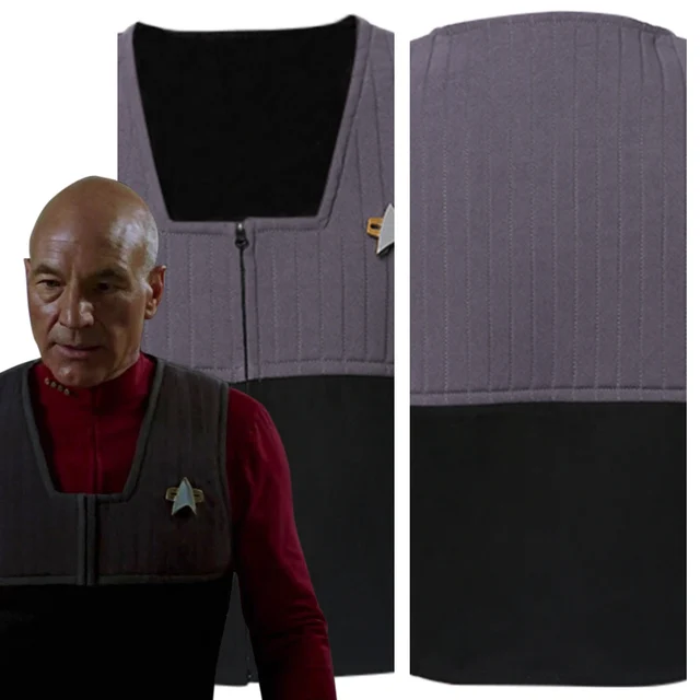 Star Trek Series Generations Vest Cosplay Costumes - AllCosplay.com