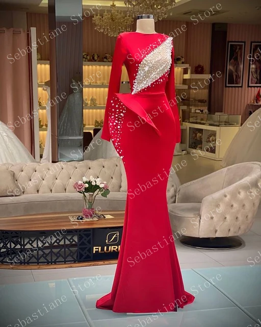 Red Evening Gowns Pageant