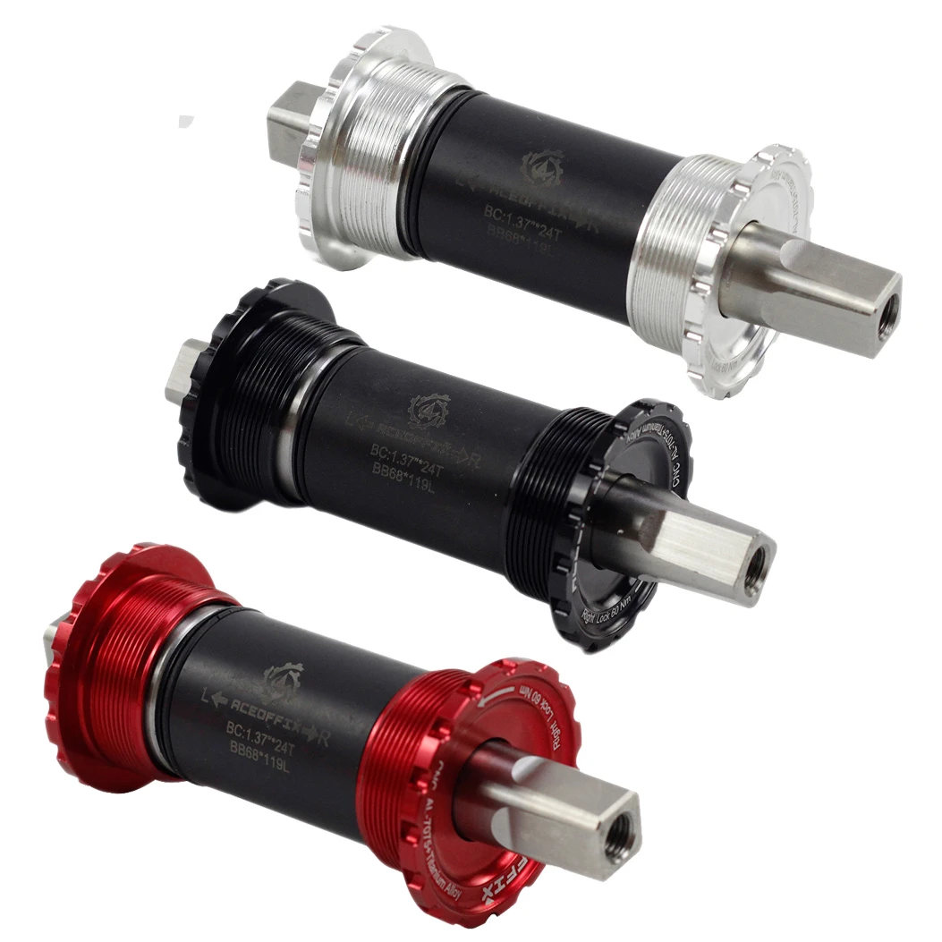 Bike Bottom Bracket For Brompton Titanium Bsa Threaded Square T Aper ...