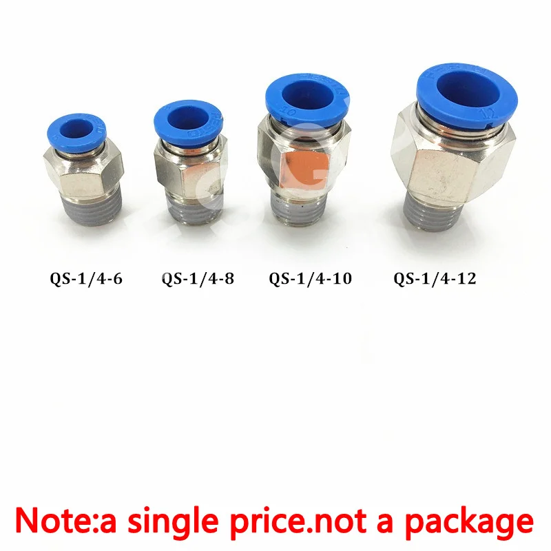 QS-1/4-4 QS-1/4-6 QS-1/4-8 QS-1/4-10 QS-1/4-12 FESTO fittings pneumatic ...