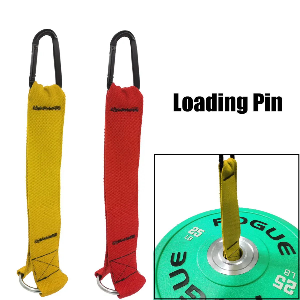 Strap Loading Pin For Weight Plates Cable Machine Attachment Home Gym ...