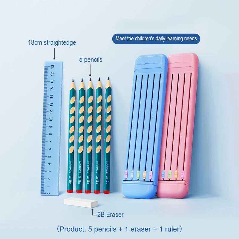 Funny Large Capacity Push-pull Pencil Case | Stationery Storage Box ...