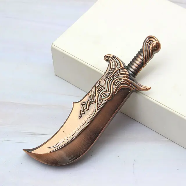 Creative Knife Sword Butane Gas Lighters Metal Windproof Torch Lighters ...