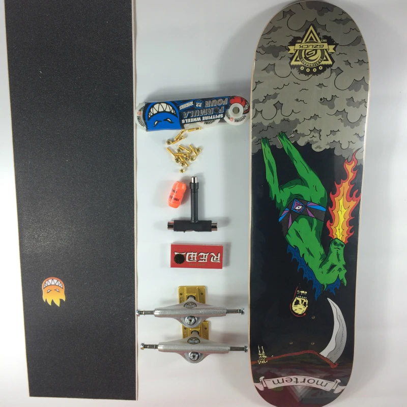Skateboard-Gzuck-Pro-Canadian-Maple-Skateboard-Complete-Set-of ...