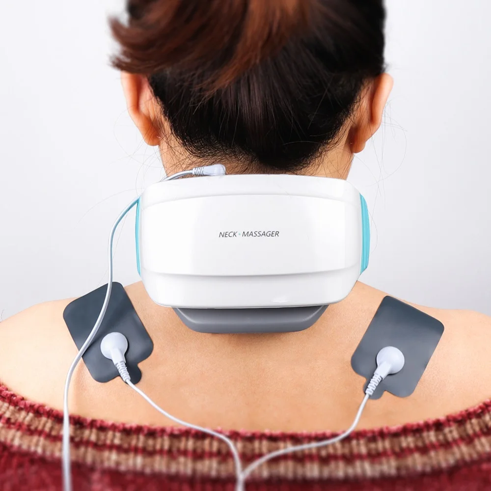 Electric pulse Acupuncture Neck massager health care Cervical therapy ...