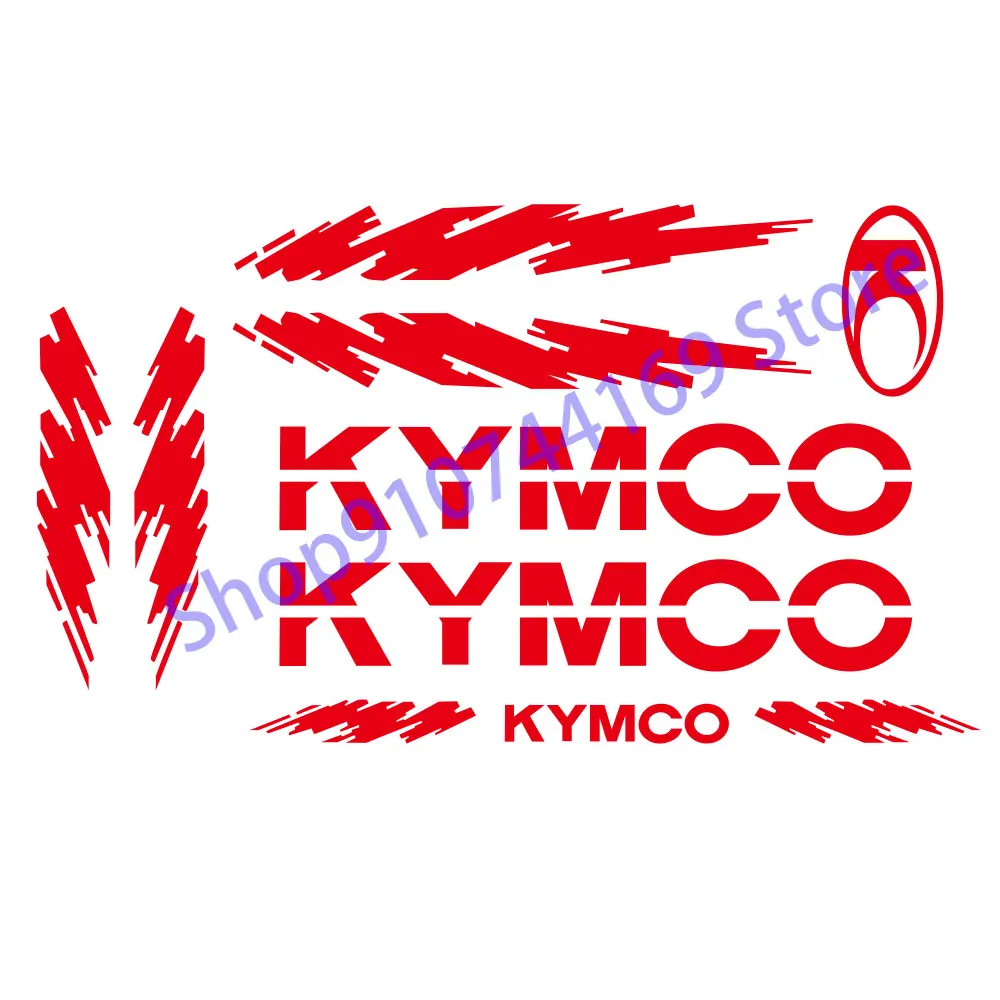 For KYMCO Vinyl Decal Sheet Motorcycle