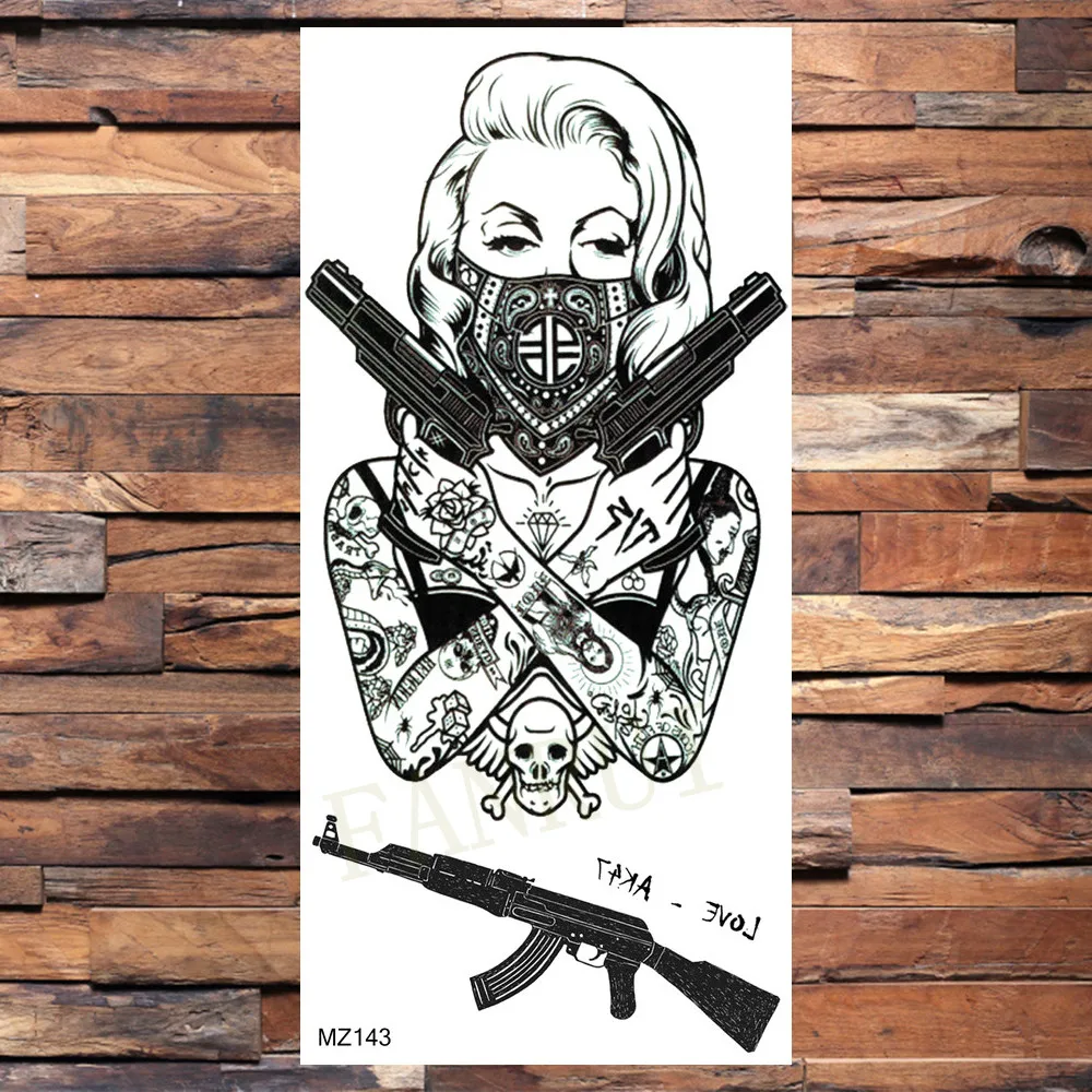 Girls With Guns Tattoos
