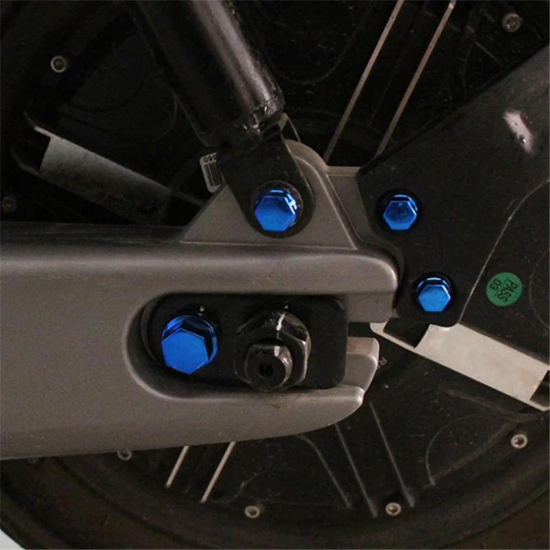 30 Pcs/set Motorcycle Screw Nut Bolt Stopper Decoration 5 Sizes ...