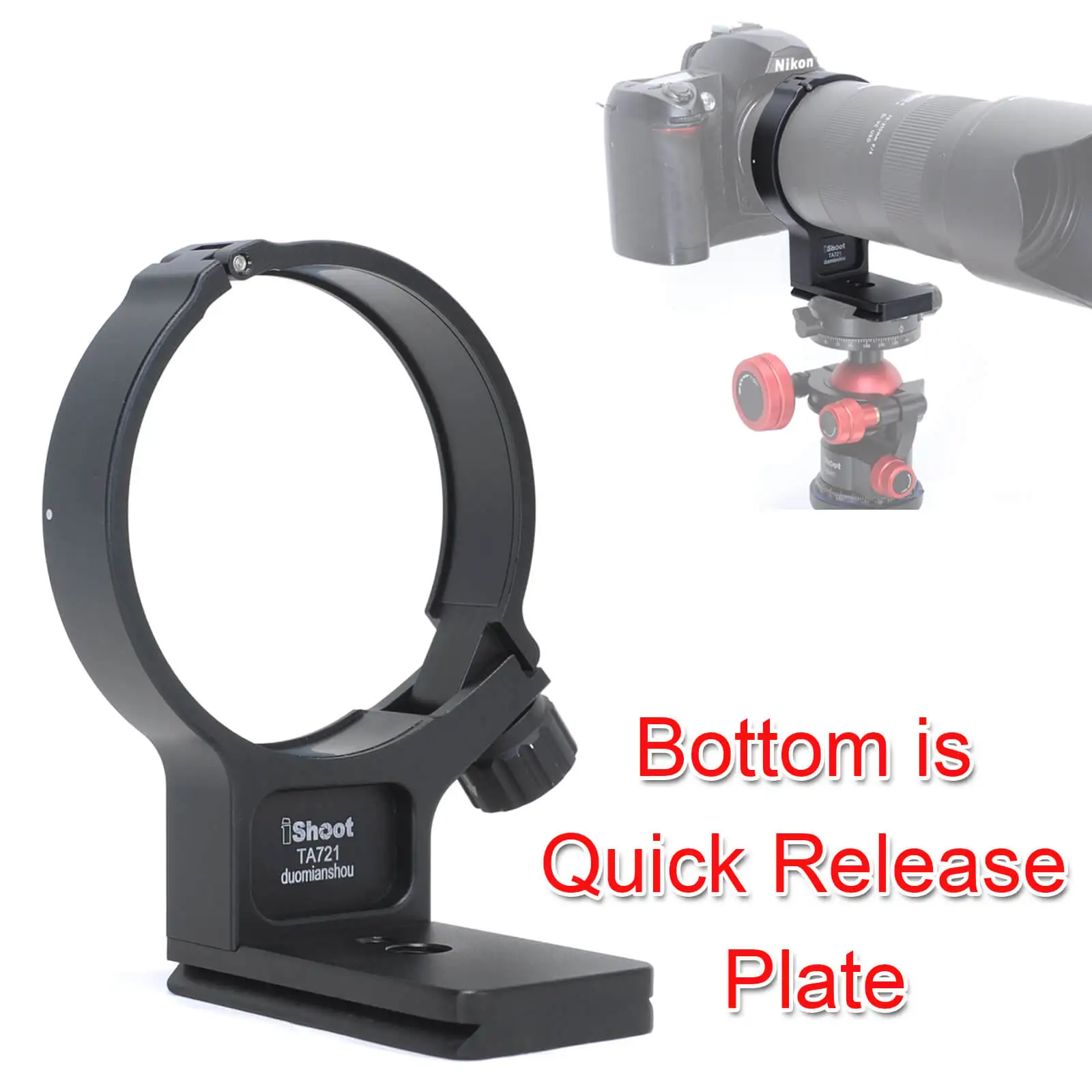 Metal 74mm Tripod Mount Ring Lens Collar for Tamron 70 210mm f/4 Di VC ...