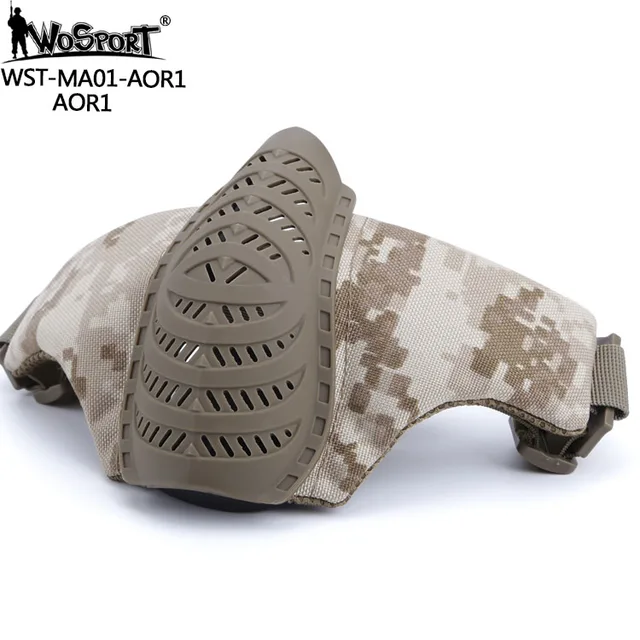 Outdoor Sports Airsoft Paintball Mask Impact Resistance Hunting ...