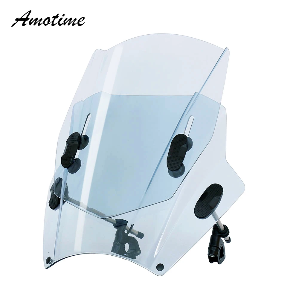 For-700CL-X-CLX700-CLX-700-700CLX-Adjustable-Motorcycle-Windscreen ...