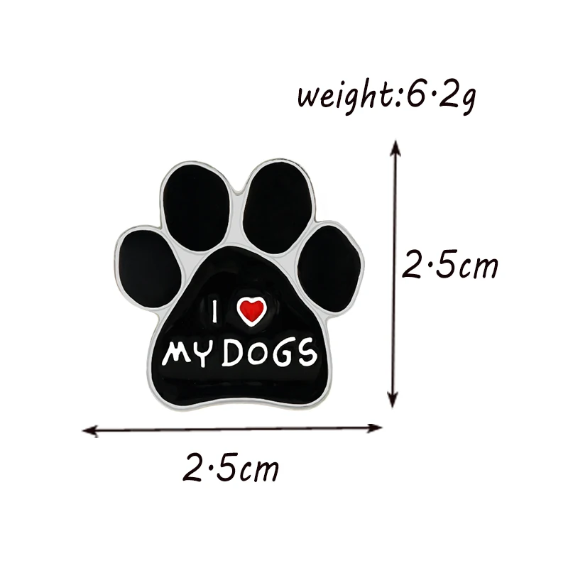 Cute Dog Paw Print