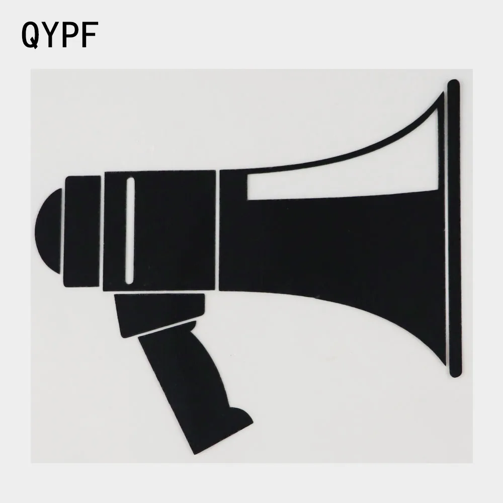 Qypf 13.4cm×11.7cm Waterproof Sound Amplifier Speaker Car Sticker Vinyl ...