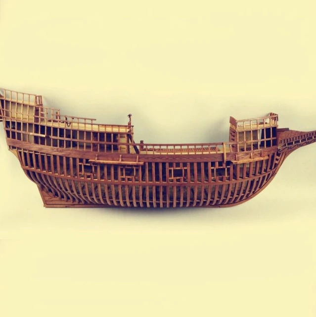 Antique Mayflower Ship Model