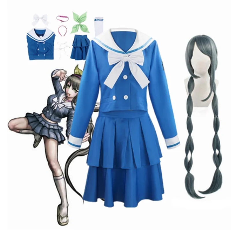 Anime Danganronpa Chabashira Tenko Uniform Cosplay Costumes ...