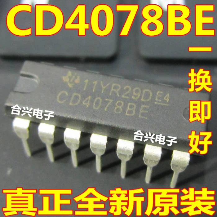 Direct Plug Cd4078 Cd4078be Logic Chip Can Be Changed! Real Genuine ...