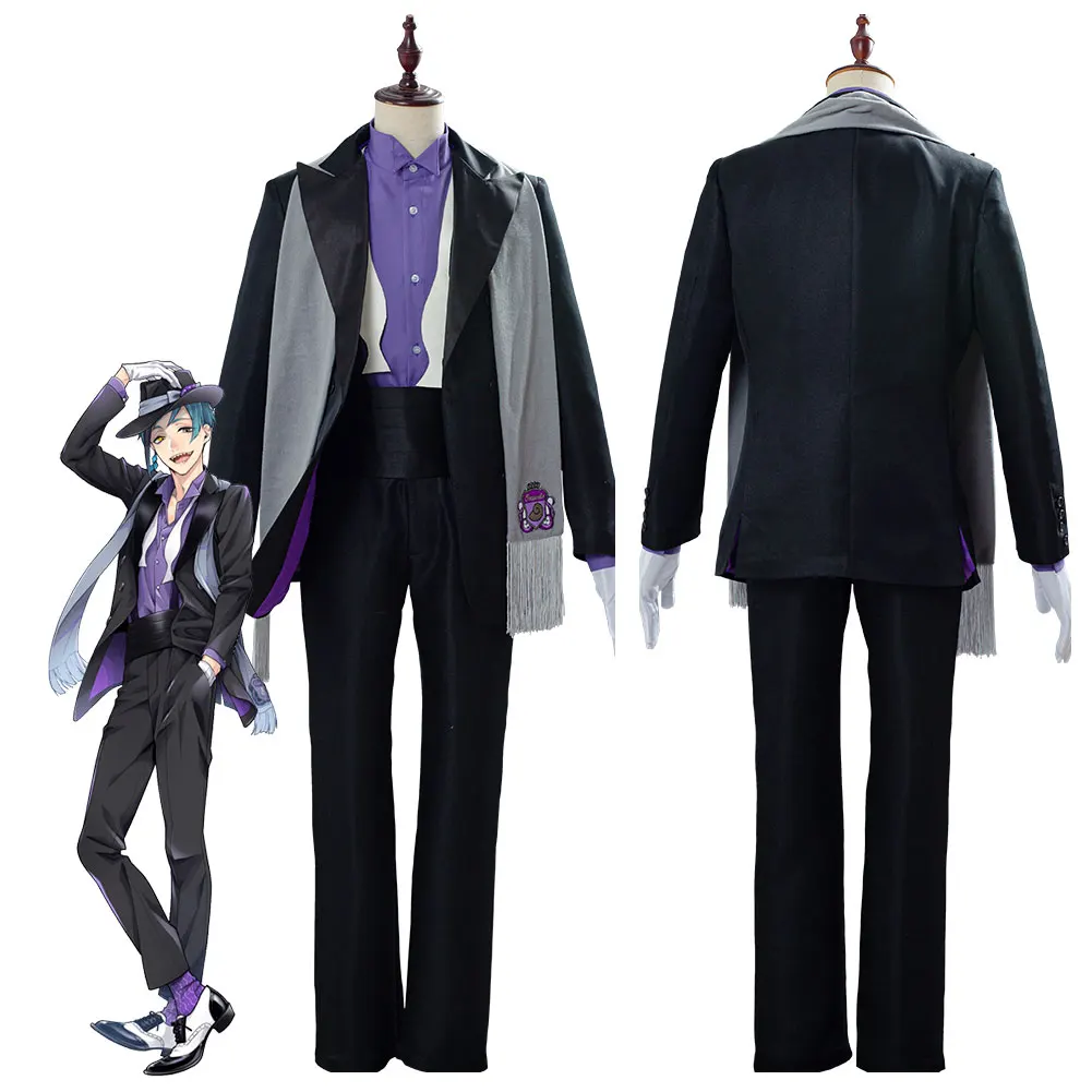 Game Twisted Wonderland Floyd Leech Cosplay Costume - AllCosplay.com