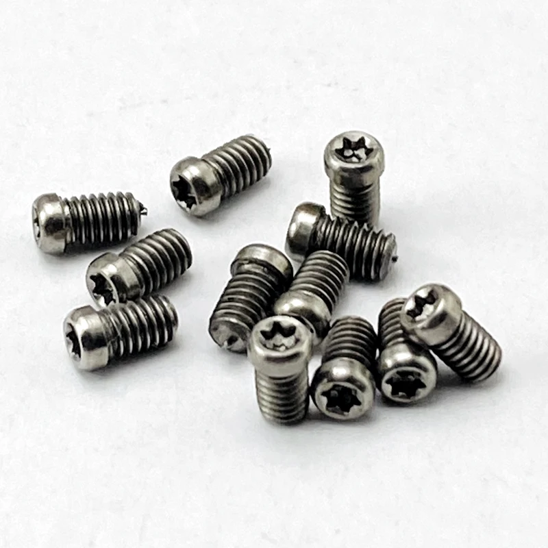 4pieces M2.5 Titanium alloy folding knife screw locking accessories DIY ...