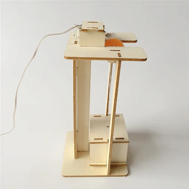 DIY Remote Control Electric Lift Elevator Science Experiment Kits - Mon ...